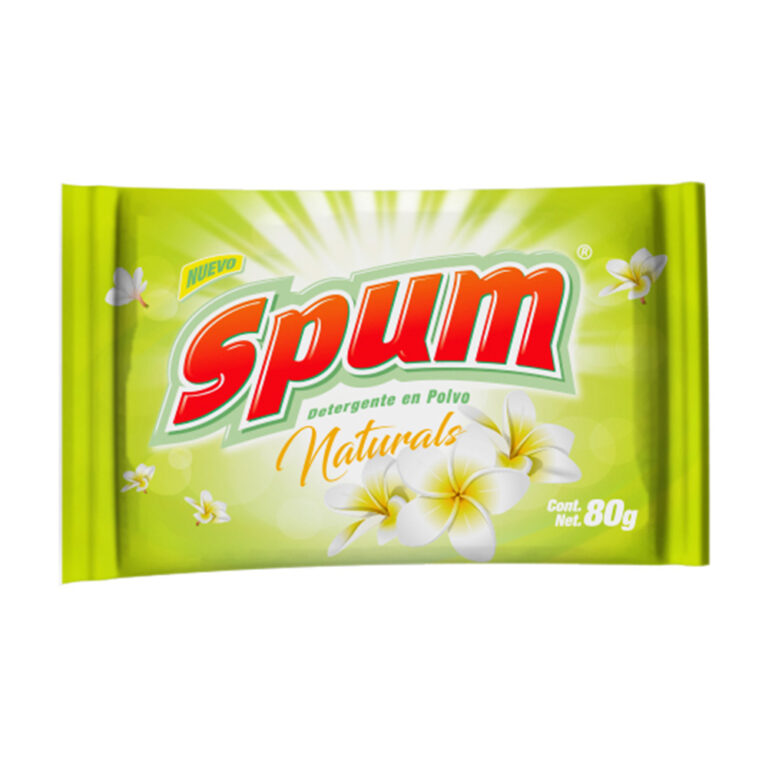 Spum Detergente Naturals 80 Grs - Grupo Alza